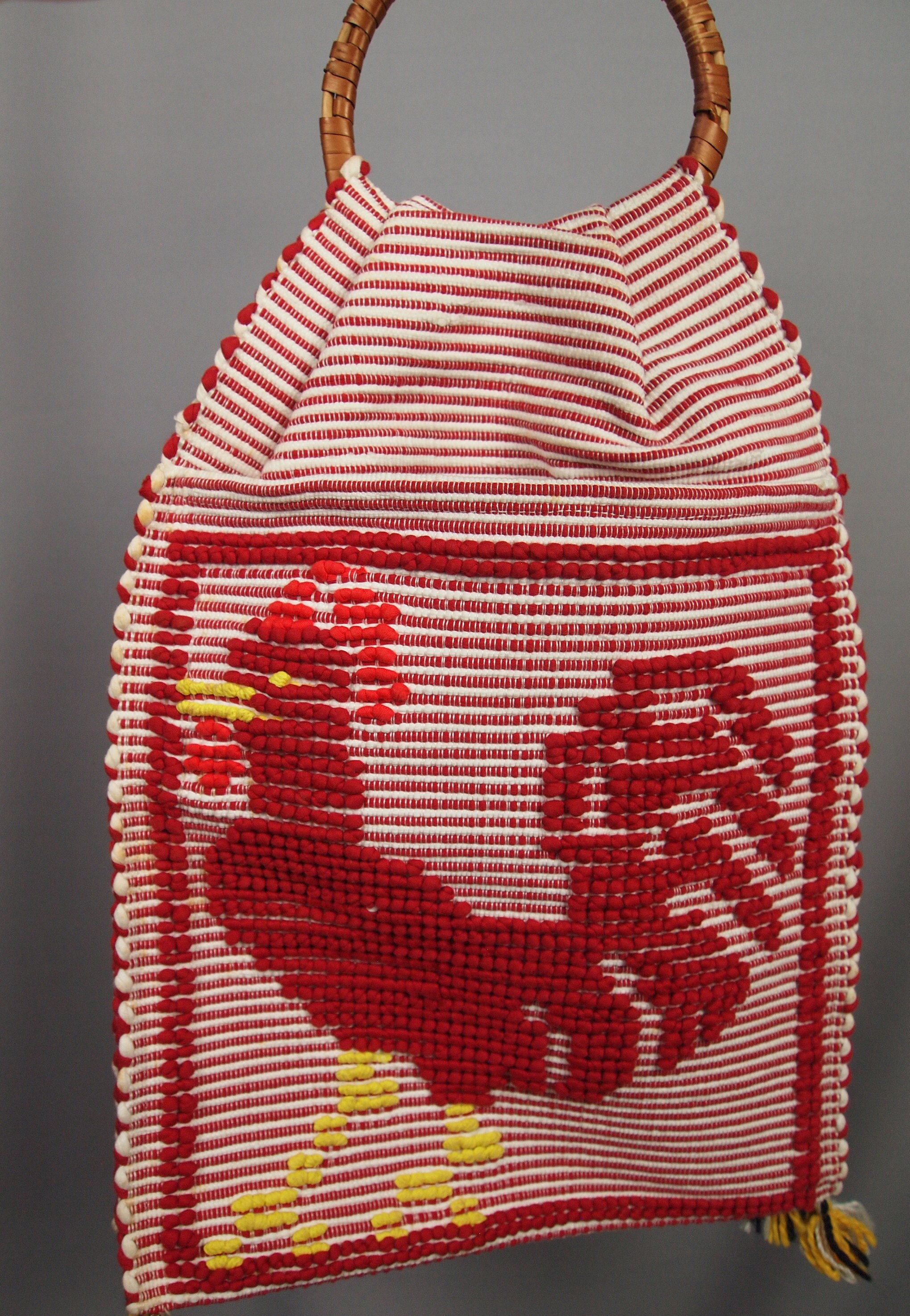 Tapestry chicken bag woven bag rooster bag shopper | Etsy