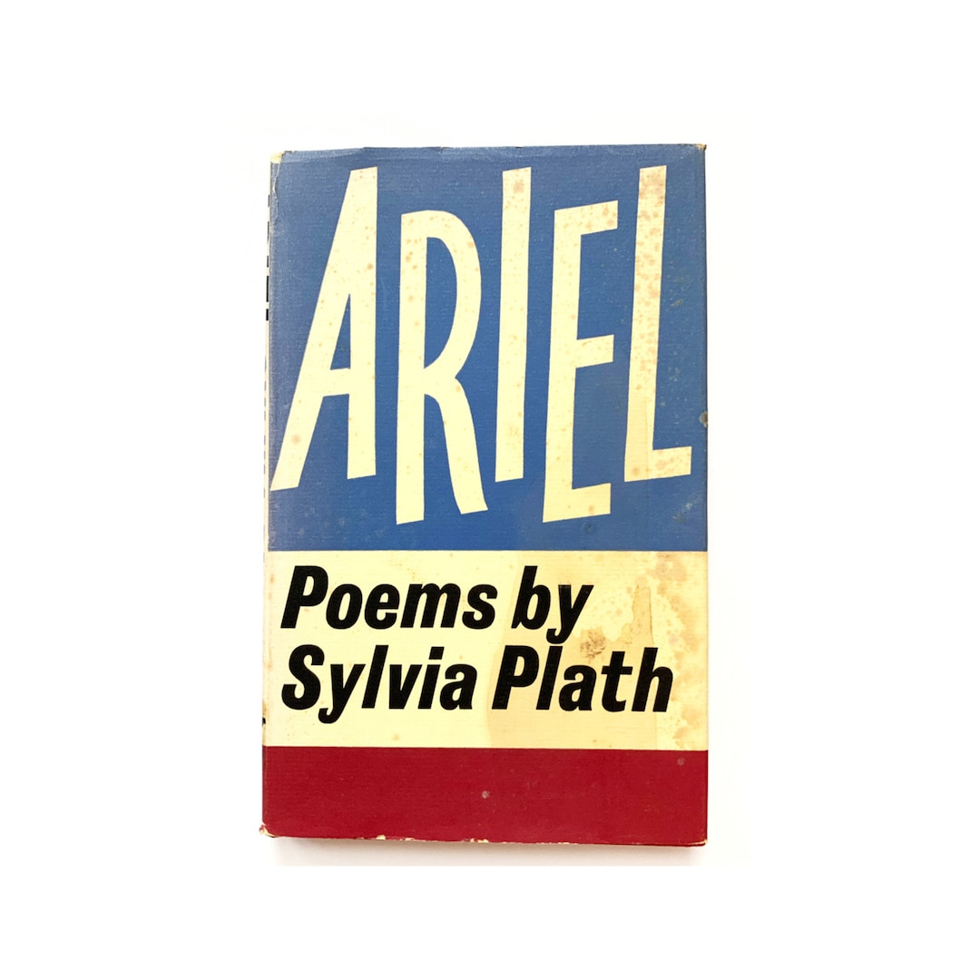 Ariel by Sylvia Plath - Vintage Book - Hardback Book - Poetry Book ...