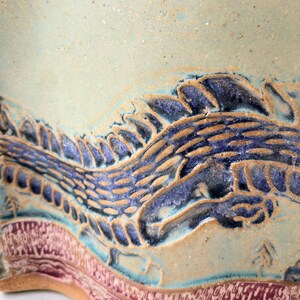 Dragon Vessel With Agate and Citrine Crystal Lid Potter Hand Made - Etsy