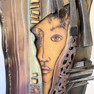 Hand-built Ceramic Sculpture Portrait - Etsy