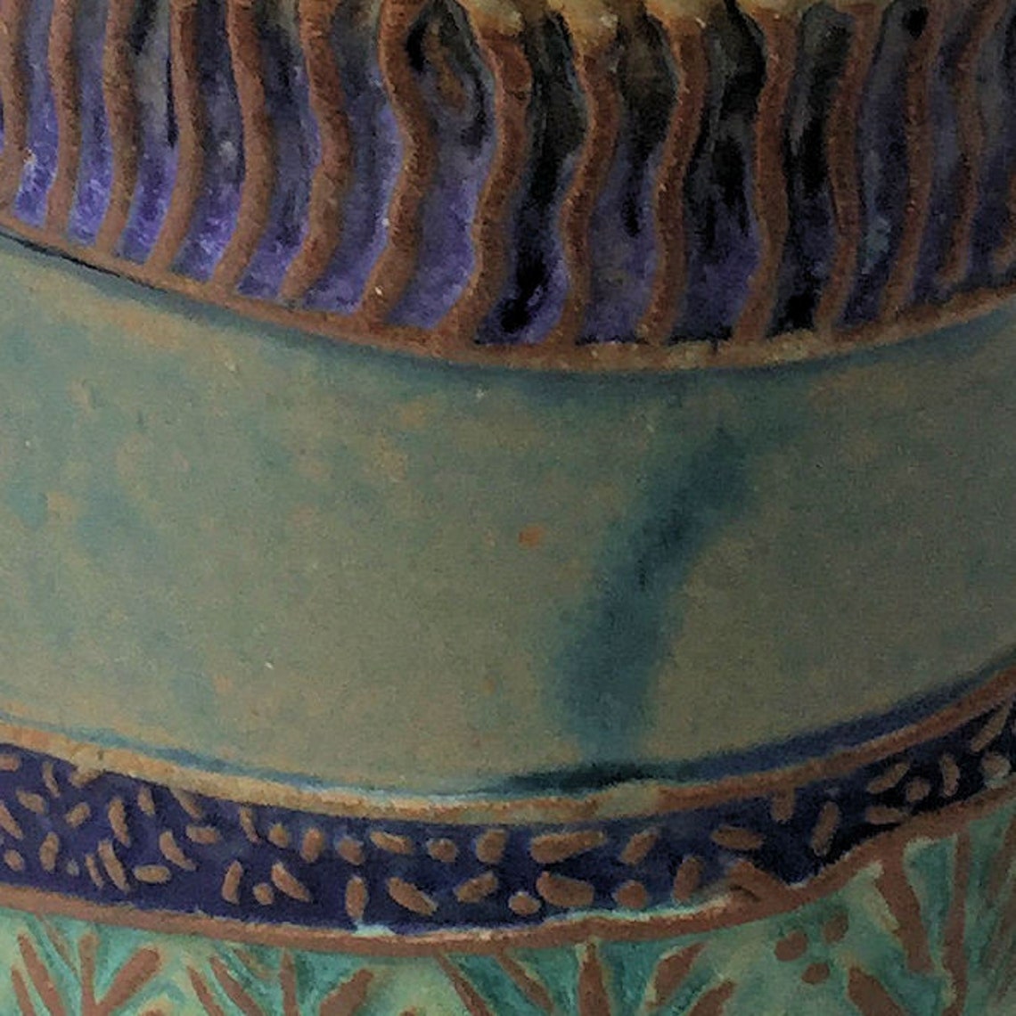 Handmade Wolf Pottery Mug: Artisan Stoneware Coffee Cup - Etsy