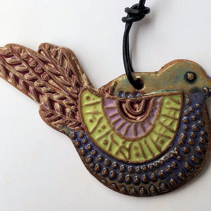 Polka Dot Bird - Etsy