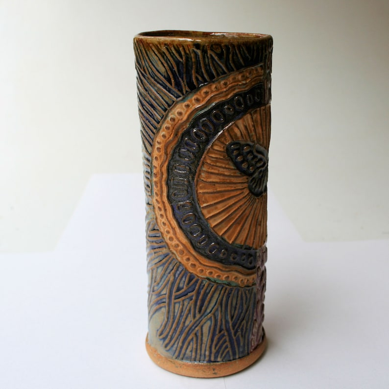 Cicada Pottery Mug Coffee Cup Handmade Stoneware Tableware - Etsy