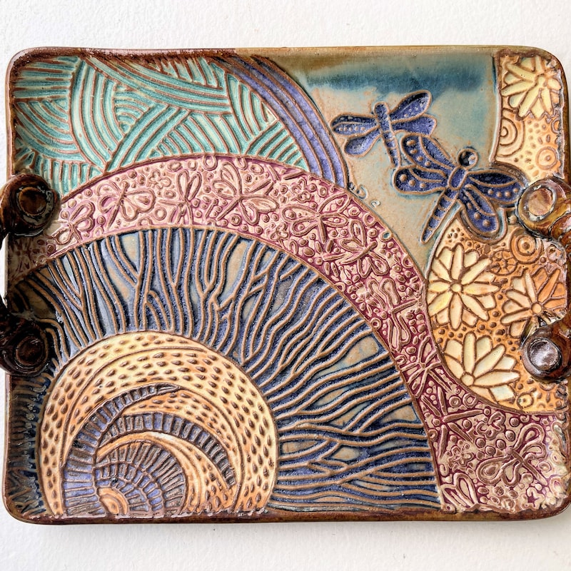 Pottery Plates Nature - Etsy