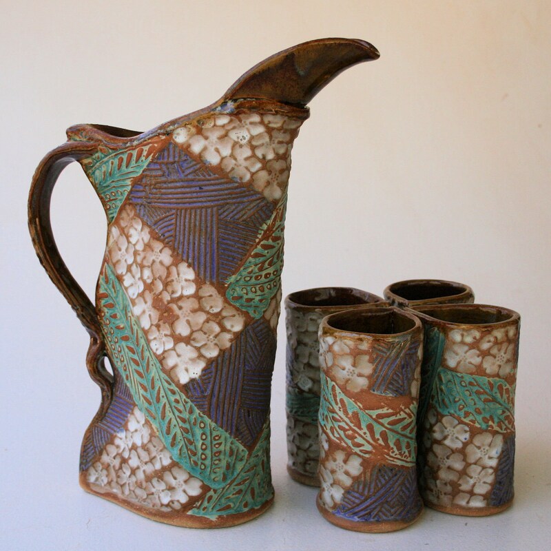 Unique Pitchers - Etsy