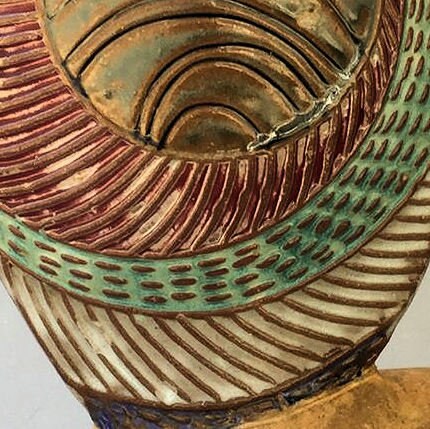 Handmade Sculptural Pottery Tea Pot: "sunny Sunday" by Helene Fielder ...