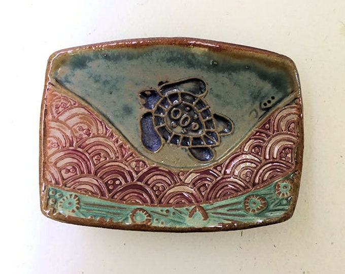 Sea Turtle Sauce Cup Hand Made Stoneware Pottery - Etsy
