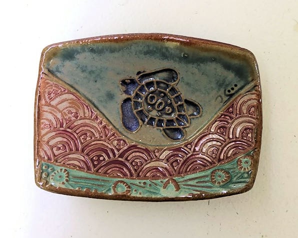 Sea Turtle Sauce Cup Hand Made Stoneware Pottery | Etsy