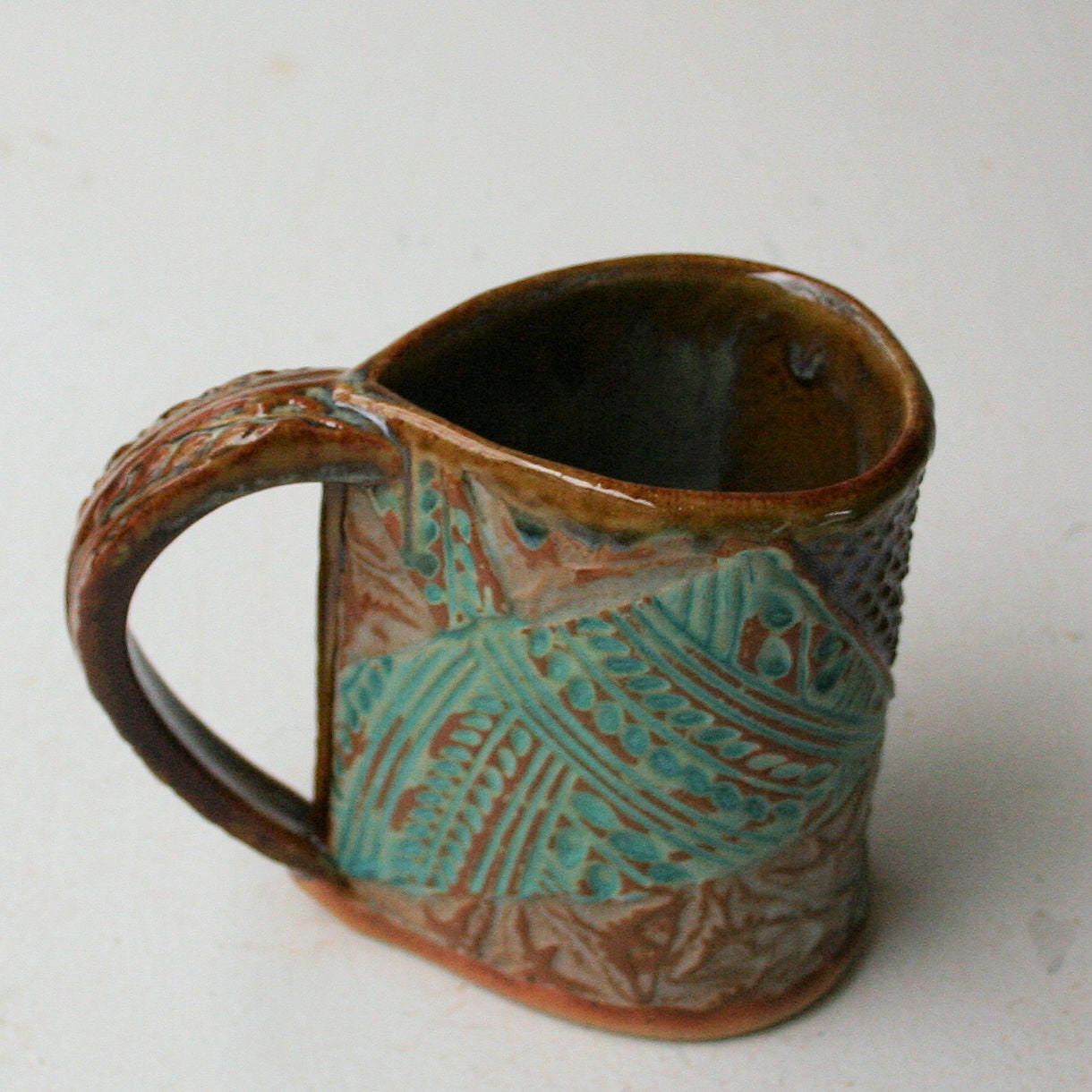 Hummingbird Pottery Mug Coffee Cup Handmade Functional | Etsy