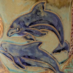 Dolphin Coffee Cup Handmade Functional Tableware Microwave and ...