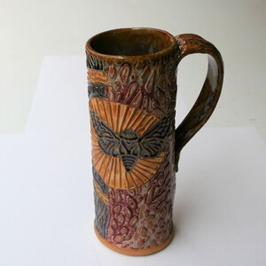 Cicada Pottery Mug Coffee Cup Handmade Artisan Coffee & Tea Cup Perfect ...