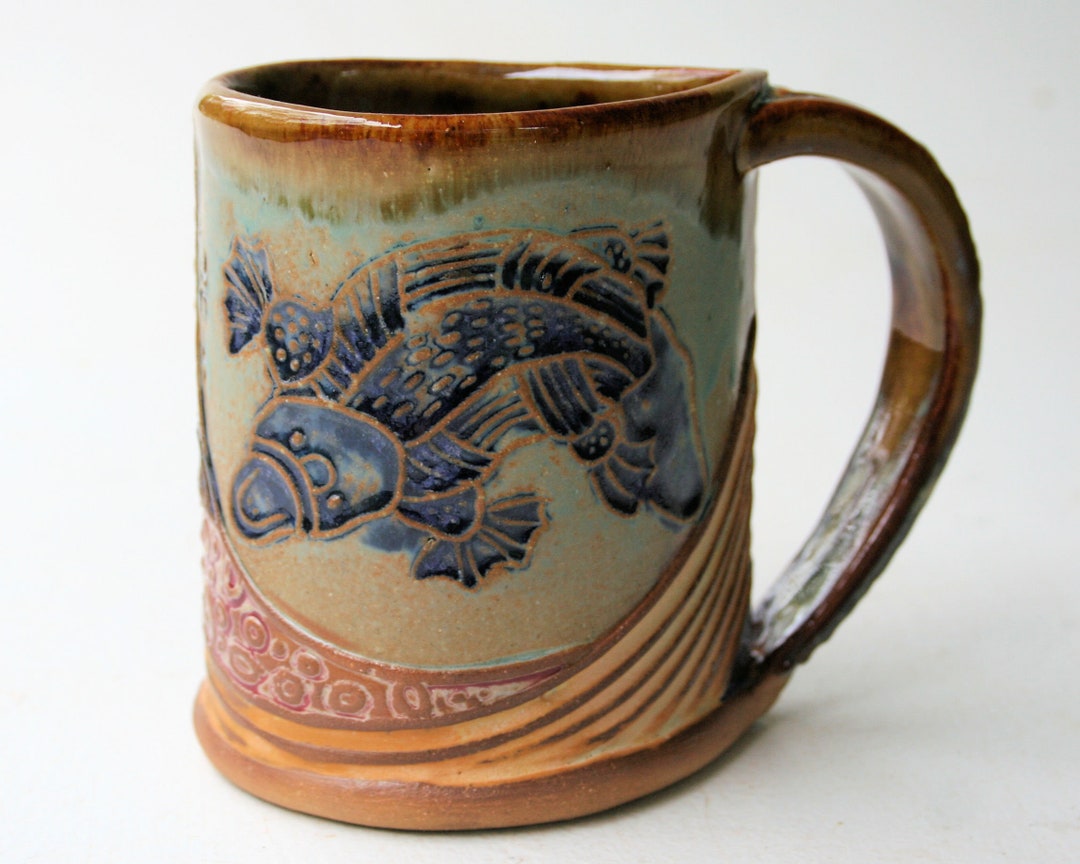 Platypus Pottery Mug: Handmade Ceramic Coffee Cup, Nature Lover Gift - Etsy