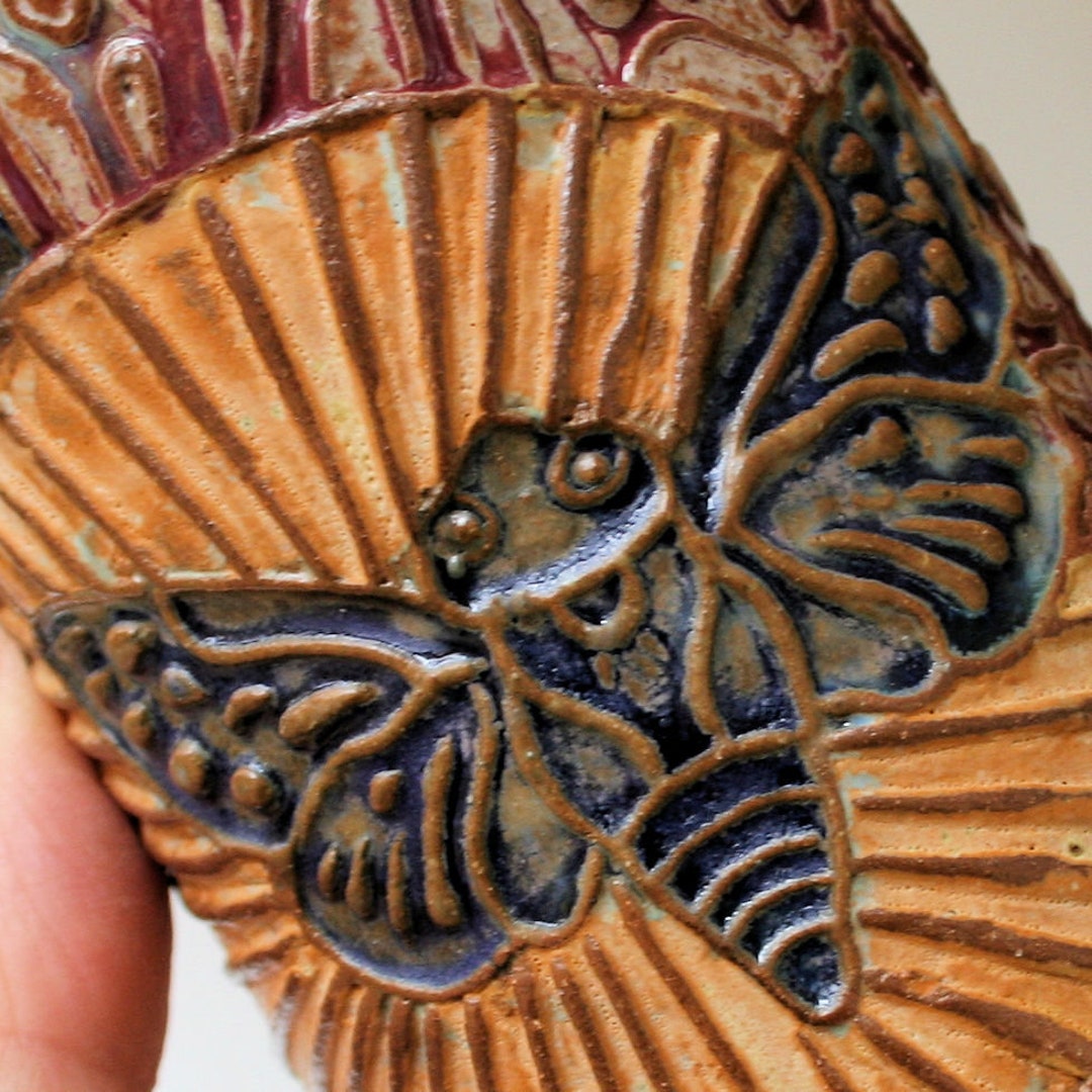 Cicada Pottery Mug Coffee Cup Handmade Artisan Coffee & Tea Cup Perfect ...