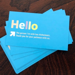 Alzheimer's Cards - Etsy