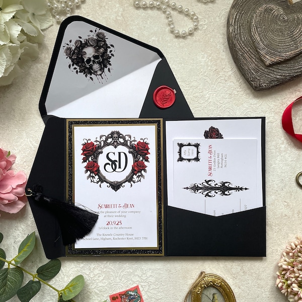 Alternative Wedding Invitations - Etsy