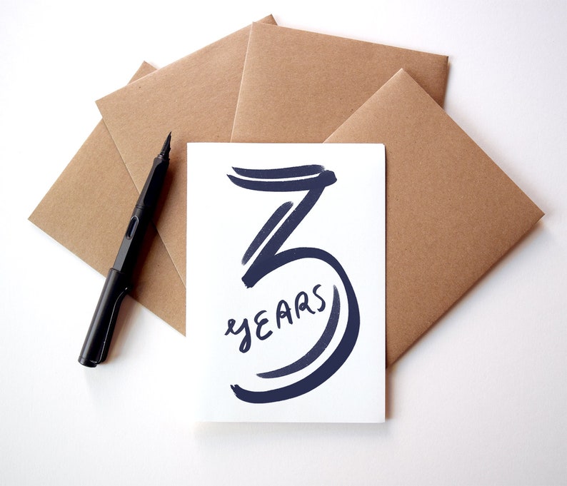 3 Years Sober Birthday Card Three Years in Recovery | Etsy 3 Years Sober Birthday Card Three Years in Recovery | Etsy