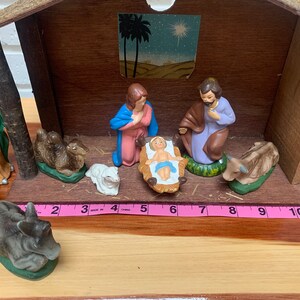 Nativity Manger Scene Made in Japan - Etsy
