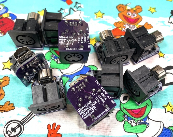 GAMEBOY Link Port to MIDI DIN Sync Adapter // for Nanoloop 2 // Gb ...