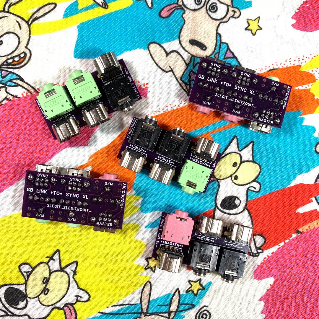 GAMEBOY Link 2 Sync XL // Link Port to 3.5mm Analog Sync Adapter // Gb ...