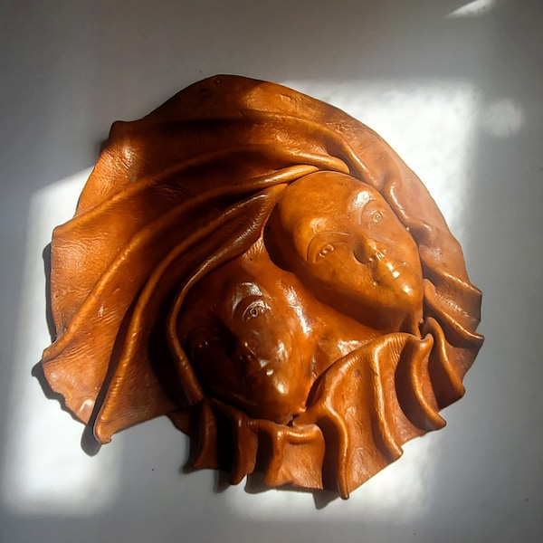 Leather Sculpture - Etsy