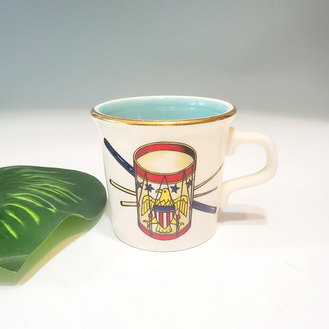 Patriotic Coffee Mug, Vintage Coffee Mug, American Patriotism Coffee ...