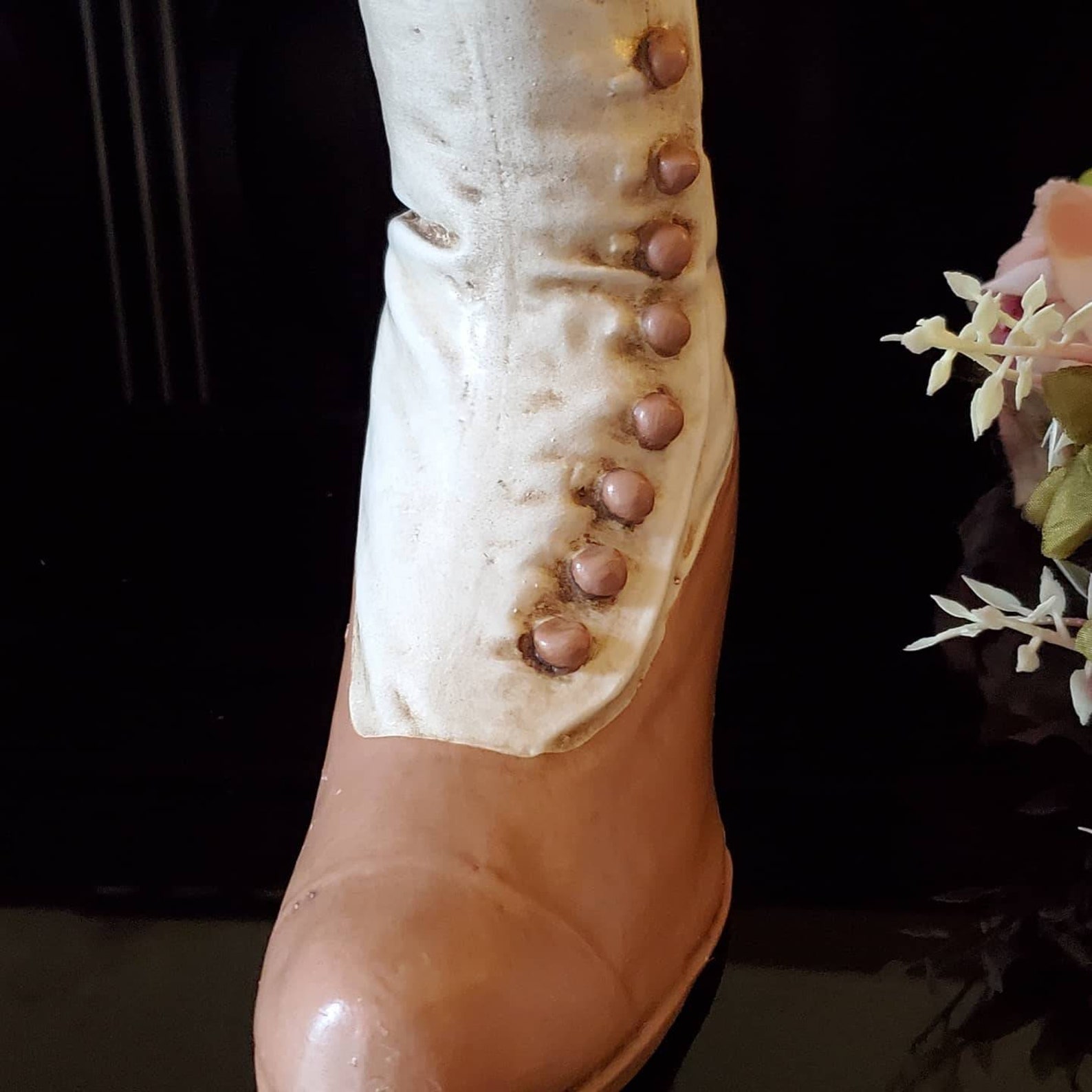 Victorian Boot Decor Home Office Shelf Table Decor Accent - Etsy