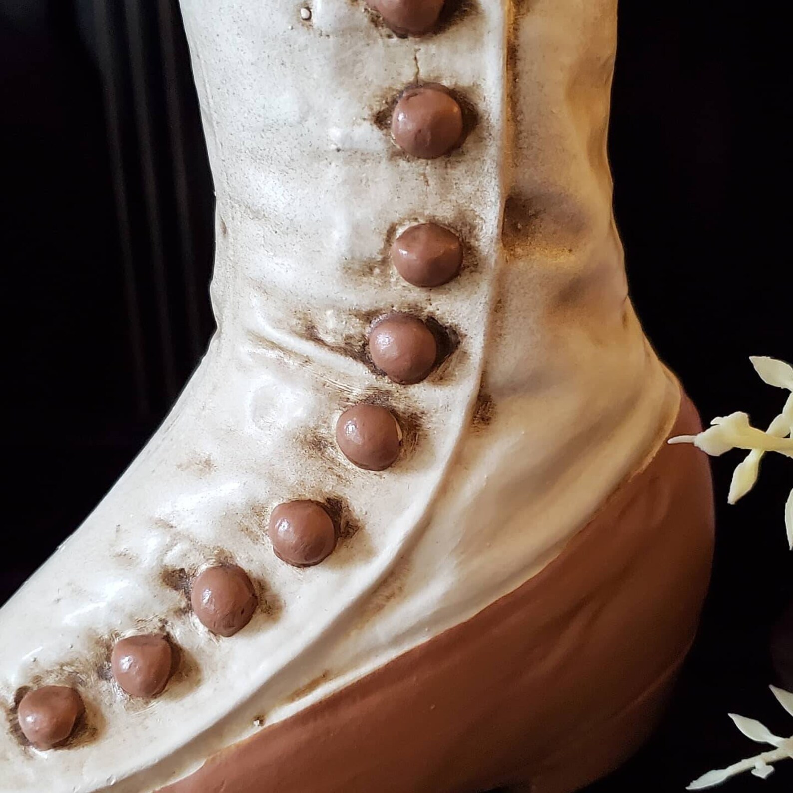 Victorian Boot Decor Home Office Shelf Table Decor Accent - Etsy