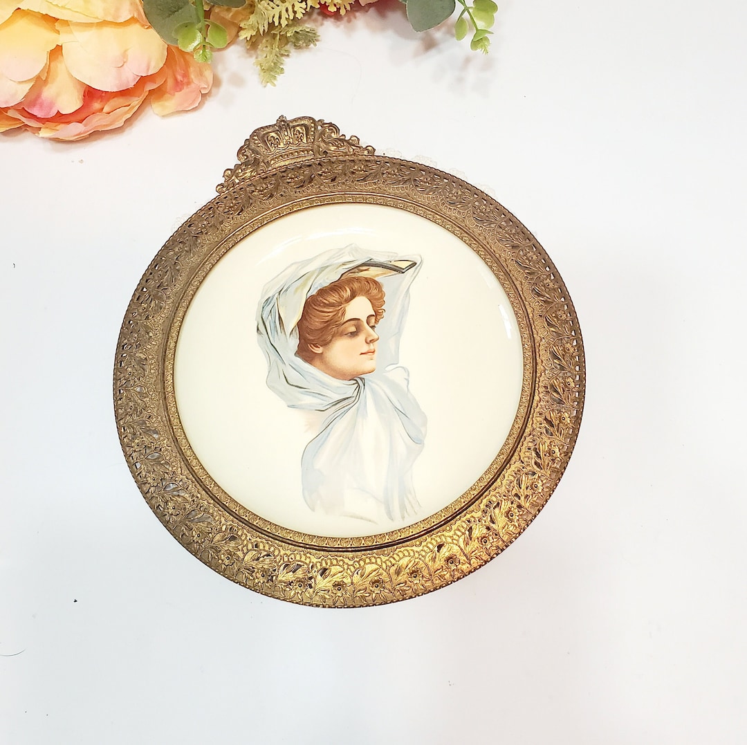 Vintage Victorian Plate, Decorative Plate, Collectible Plate, Entryway ...