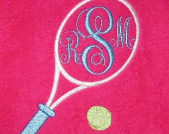Monogram tennis | Etsy
