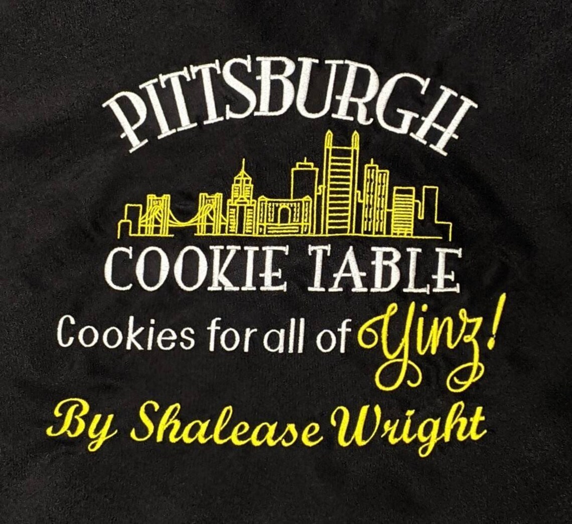 Pittsburgh Cookie Table / Wedding Sign Dessert Table/skyline ...