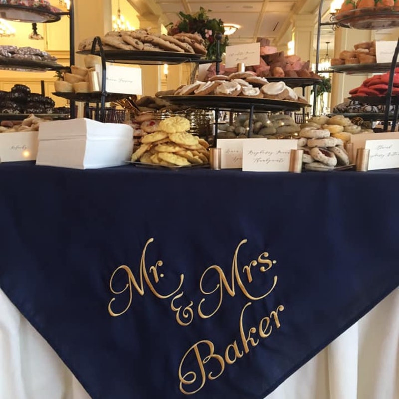 Wedding Tablecloth Names - Etsy