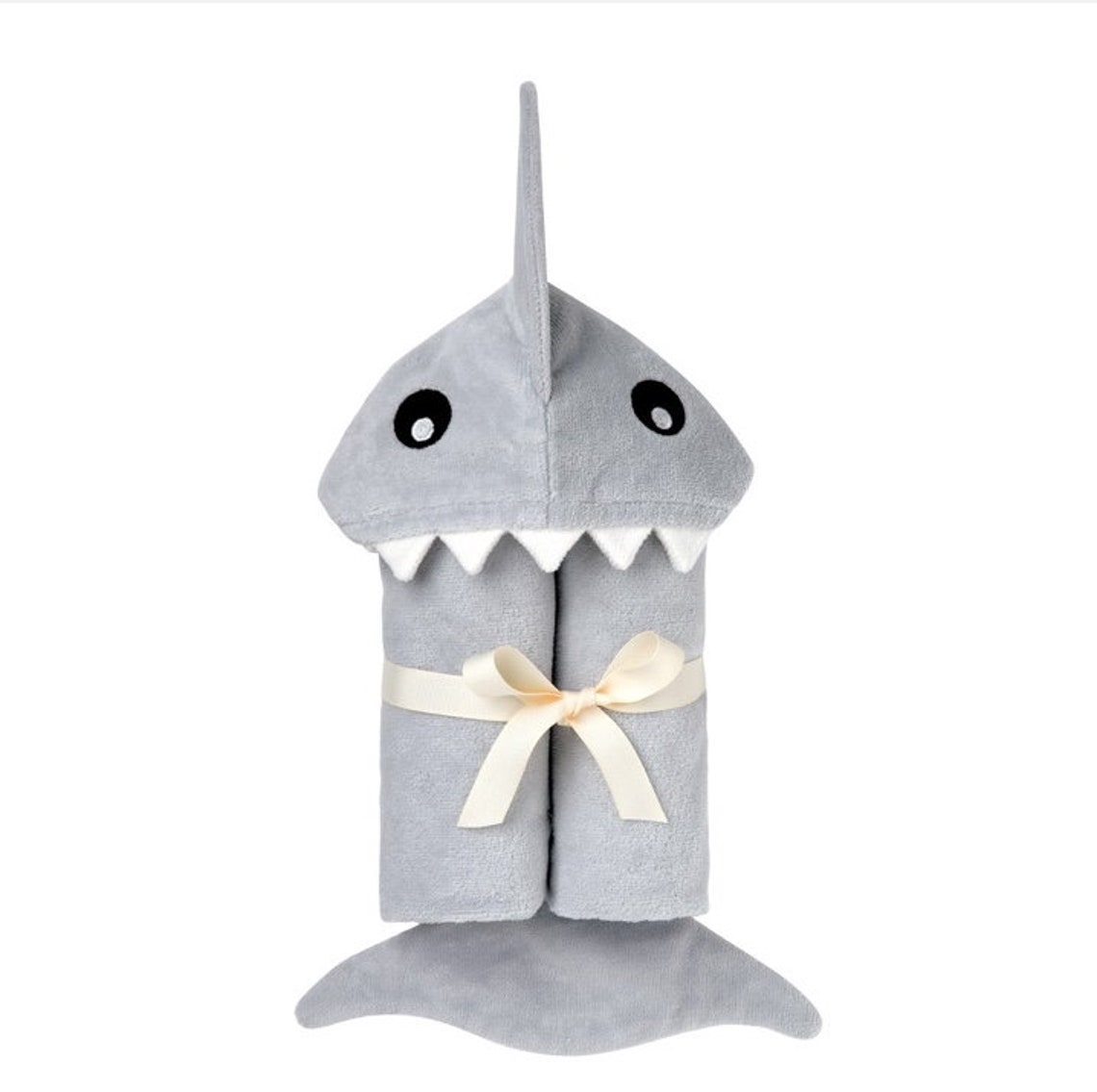 Personalized Hooded Towel/ Shark /baby Shark /bath Wrap / Infant and ...
