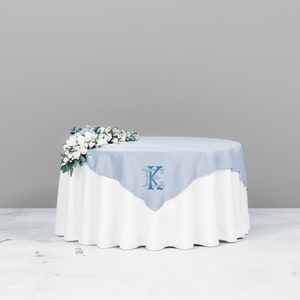 Personalized Dessert Tablecloth / Wedding Sign / Duogram/sweetheart ...