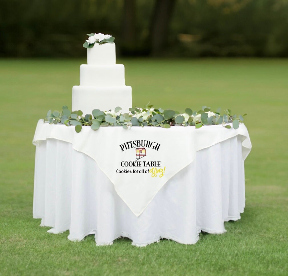 Pittsburgh Cookie Table / Wedding Sign /pittsburgh Incline / Dessert ...