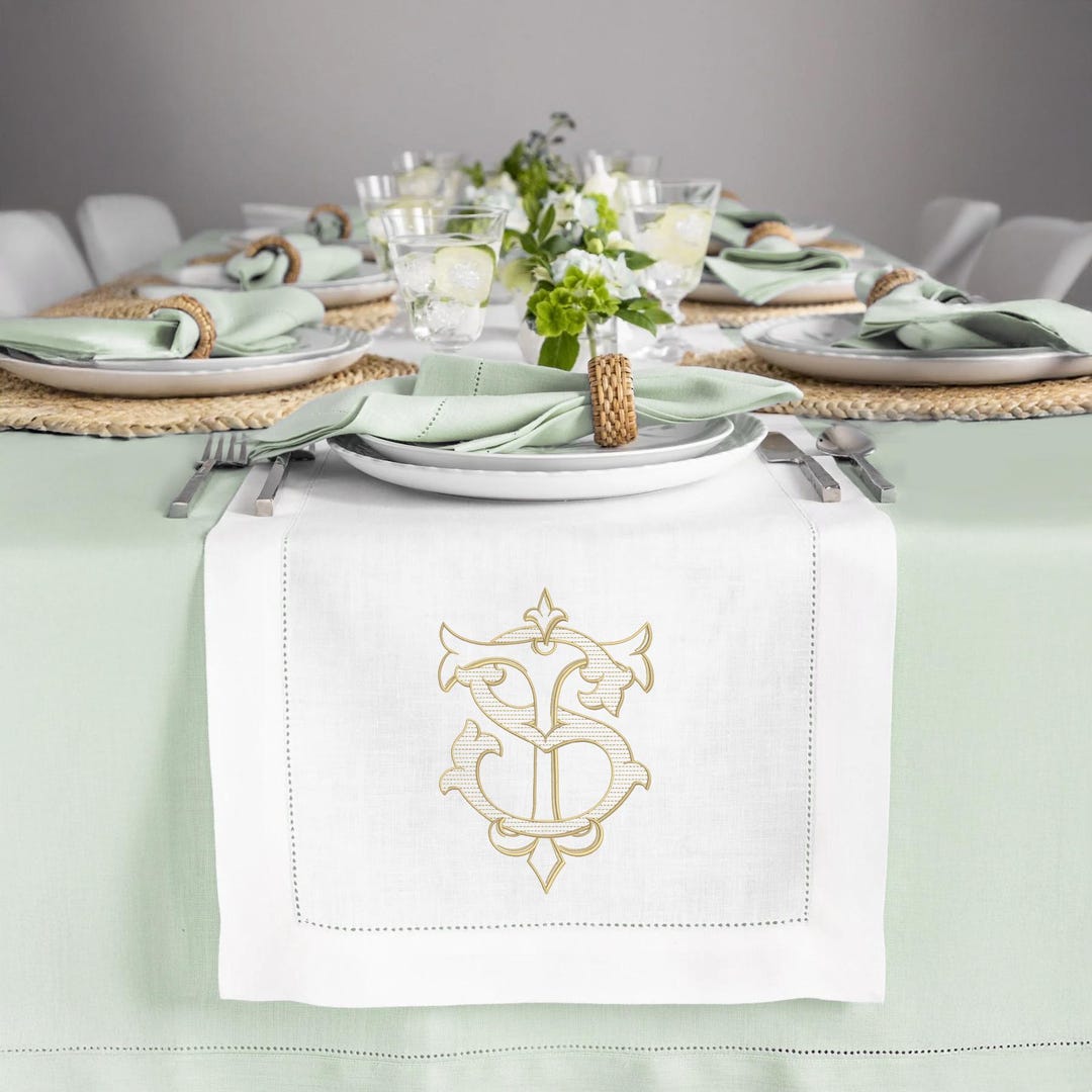Custom Wedding Crest | Monogram | Watercolor Crest Embroidered ...