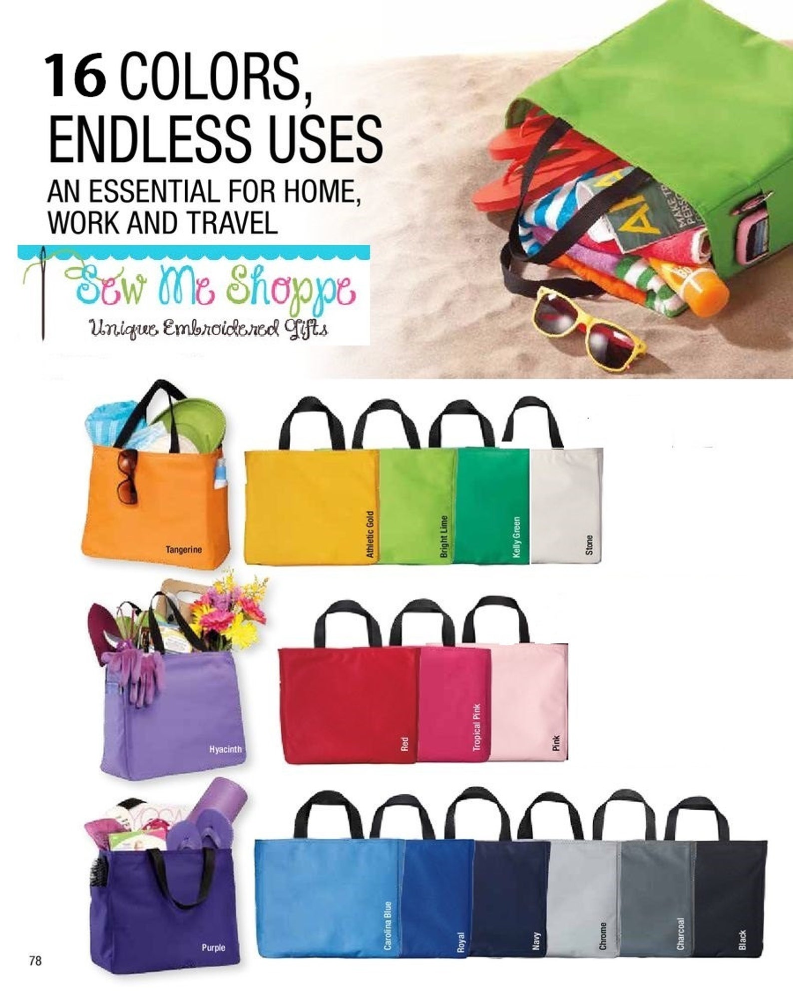 Personalized Golf Tote Bag / Golf Team / Bridal / Teacher / | Etsy