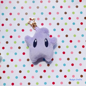 Magic Star Friend Luma Stella Embroidered Plush Keychains - Etsy