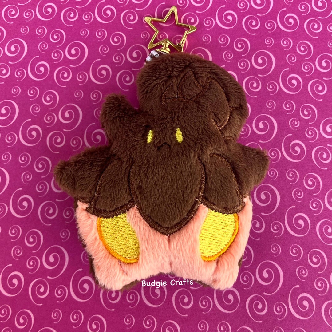 Pumpkin Ghost Type Pocket Friend Embroidered Plush Keychain Christmas ...