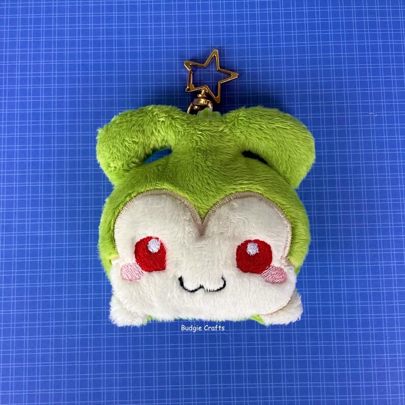 Digital Friend Monster Device Embroidered Plush Keychains Christmas ...