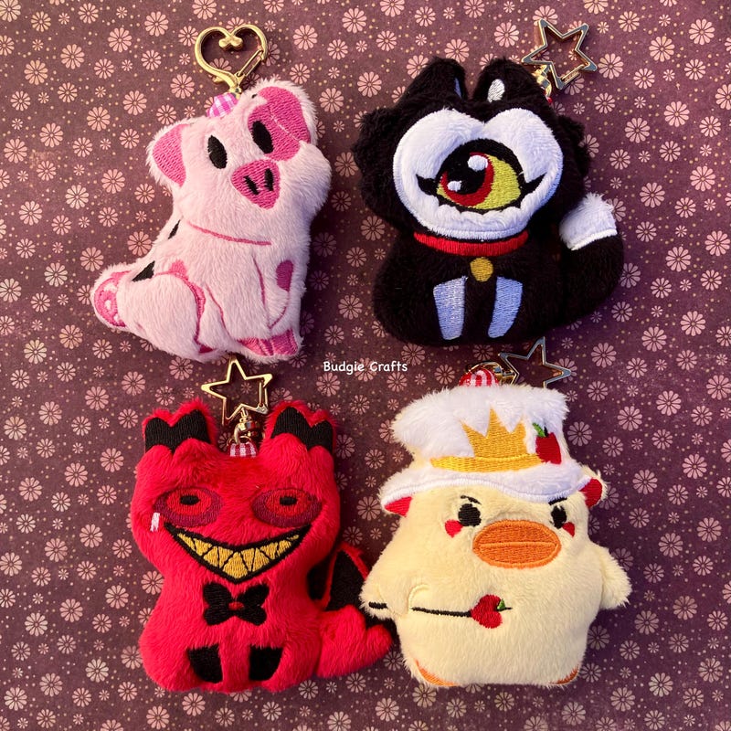 Fat Nuggets Hazbin Hotel Plush - Etsy