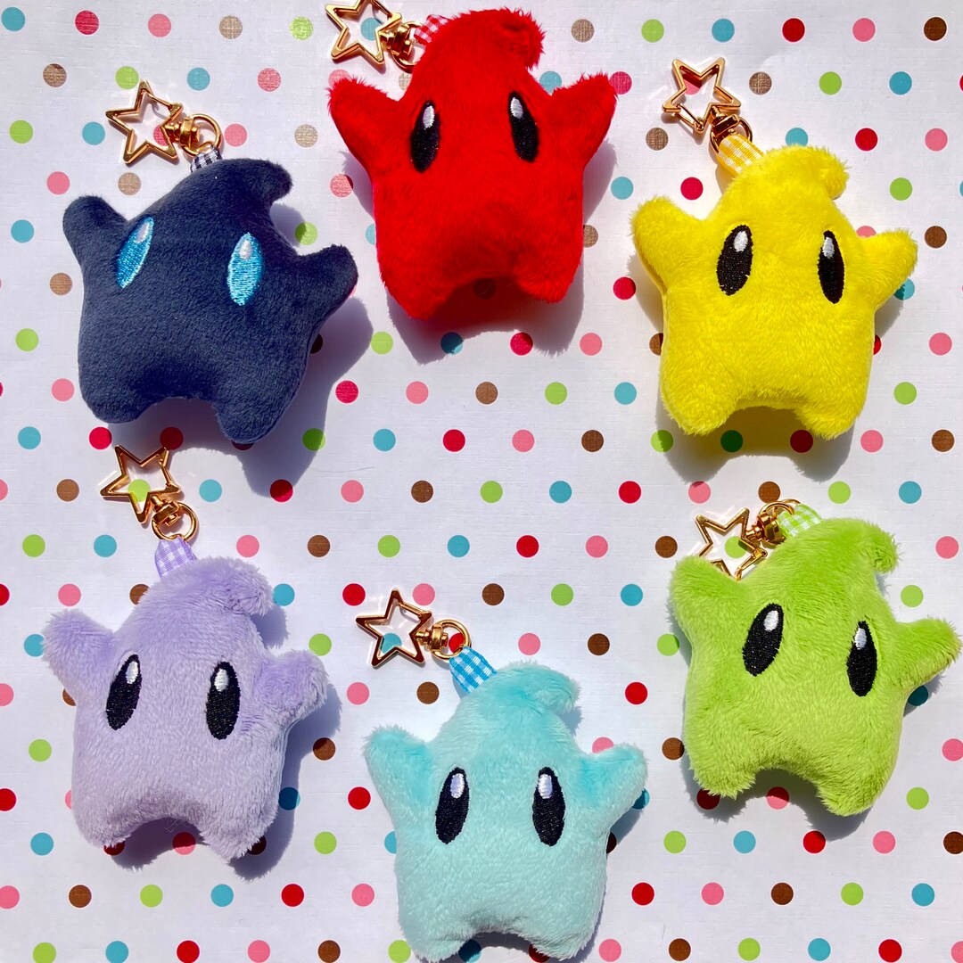Magic Star Friend Luma Stella Embroidered Plush Keychains Ornament - Etsy