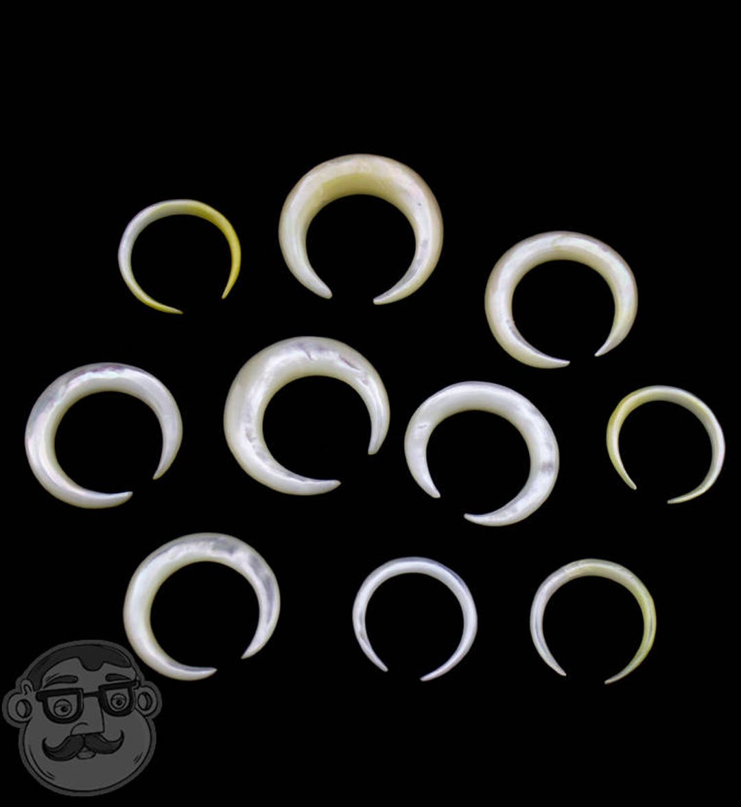 Mother of Pearl Pinchers - Sizes / Gauges (10G, 8G, 6G, 4G, 2G) - Etsy