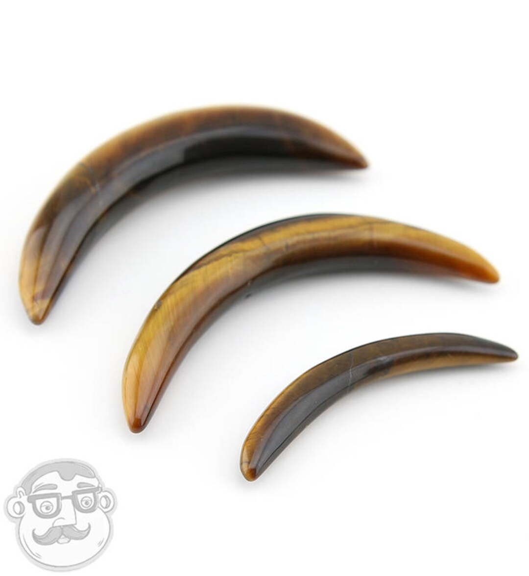 Tiger Eye Stone Septum Tusk - Etsy