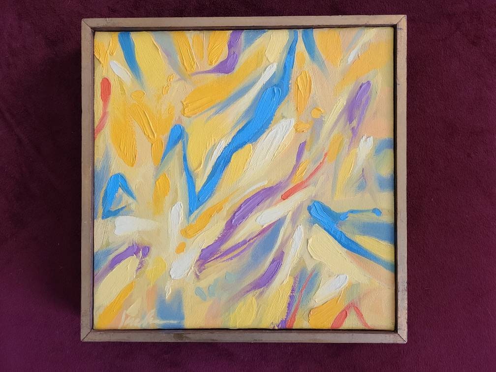 Original Oil Painting on Stretched Linen Canvas by Artist - Etsy