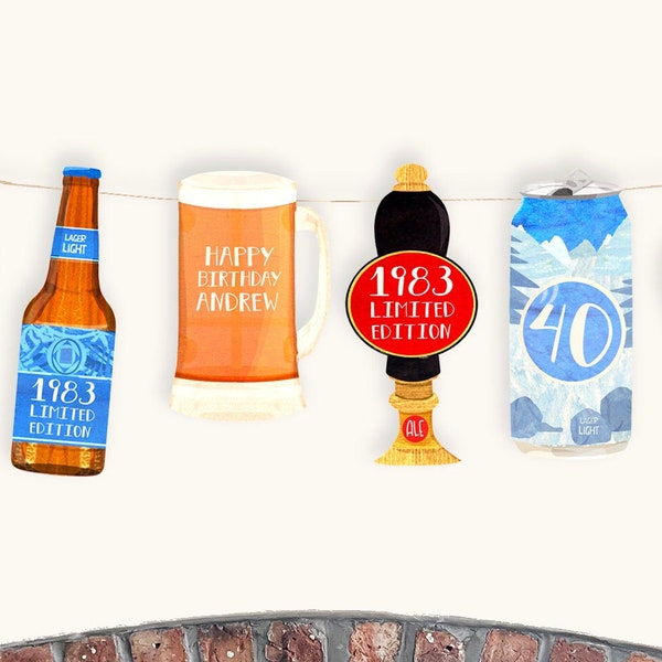 40th Male Birthday Decorations Etsy UK 40th-male-birthday-decorations-etsy-uk