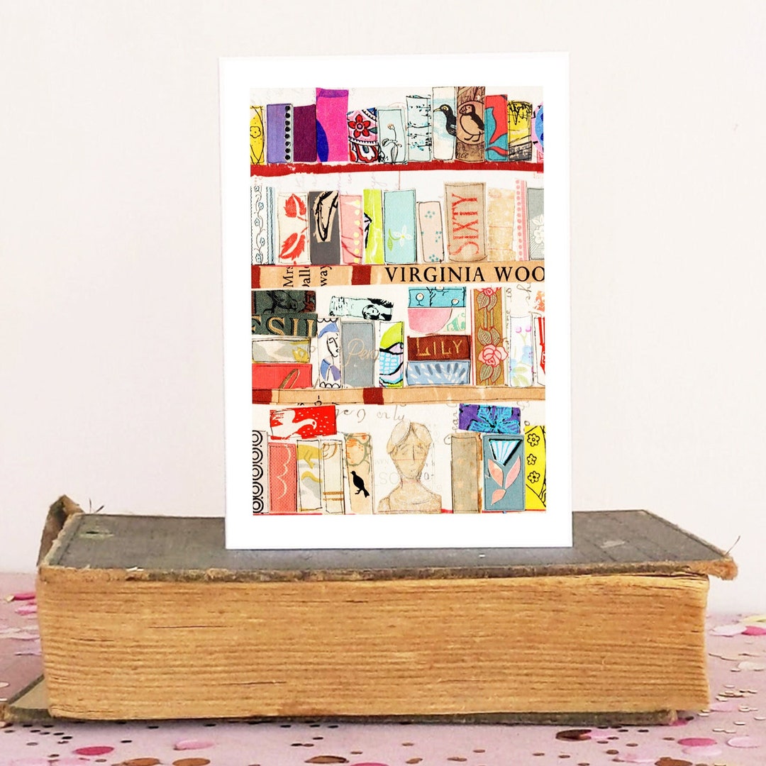 Book Themed Birthday Card for Her - Etsy
