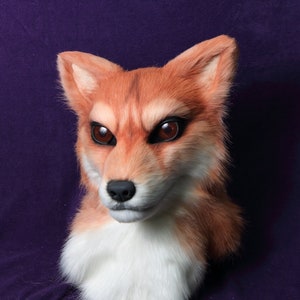 Wolf Dog Husky Fursuit Head Realistic Mask Articulated Jaw - Etsy