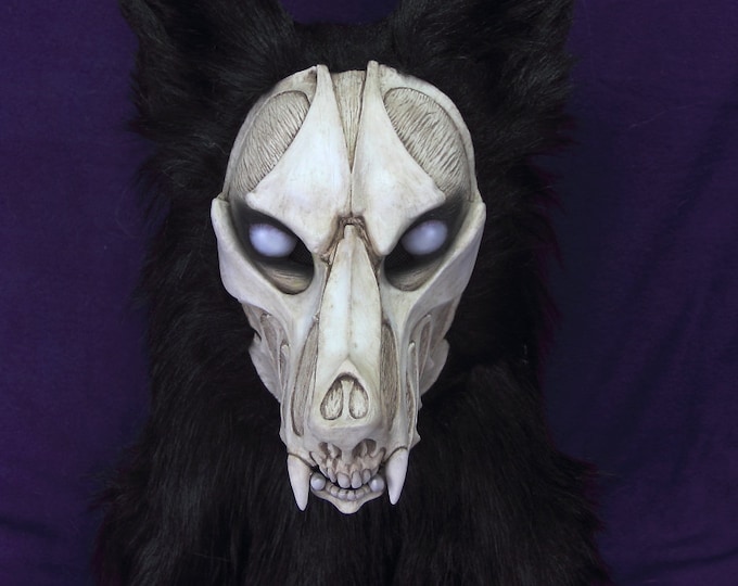 Zombie Fursuit Fur Suit Head Realistic Mask, Gothic Horror Articulated ...