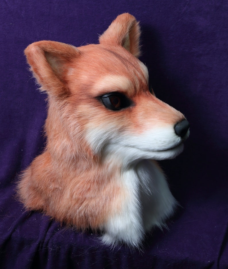 Wolf Dog Husky Fursuit Head Realistic Mask Articulated Jaw - Etsy Australia