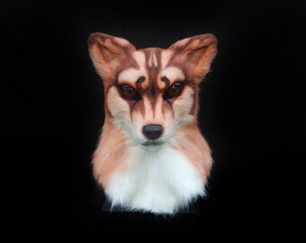 Wolf Dog Husky Fursuit Head Realistic Mask, Articulated Jaw, Realistic ...